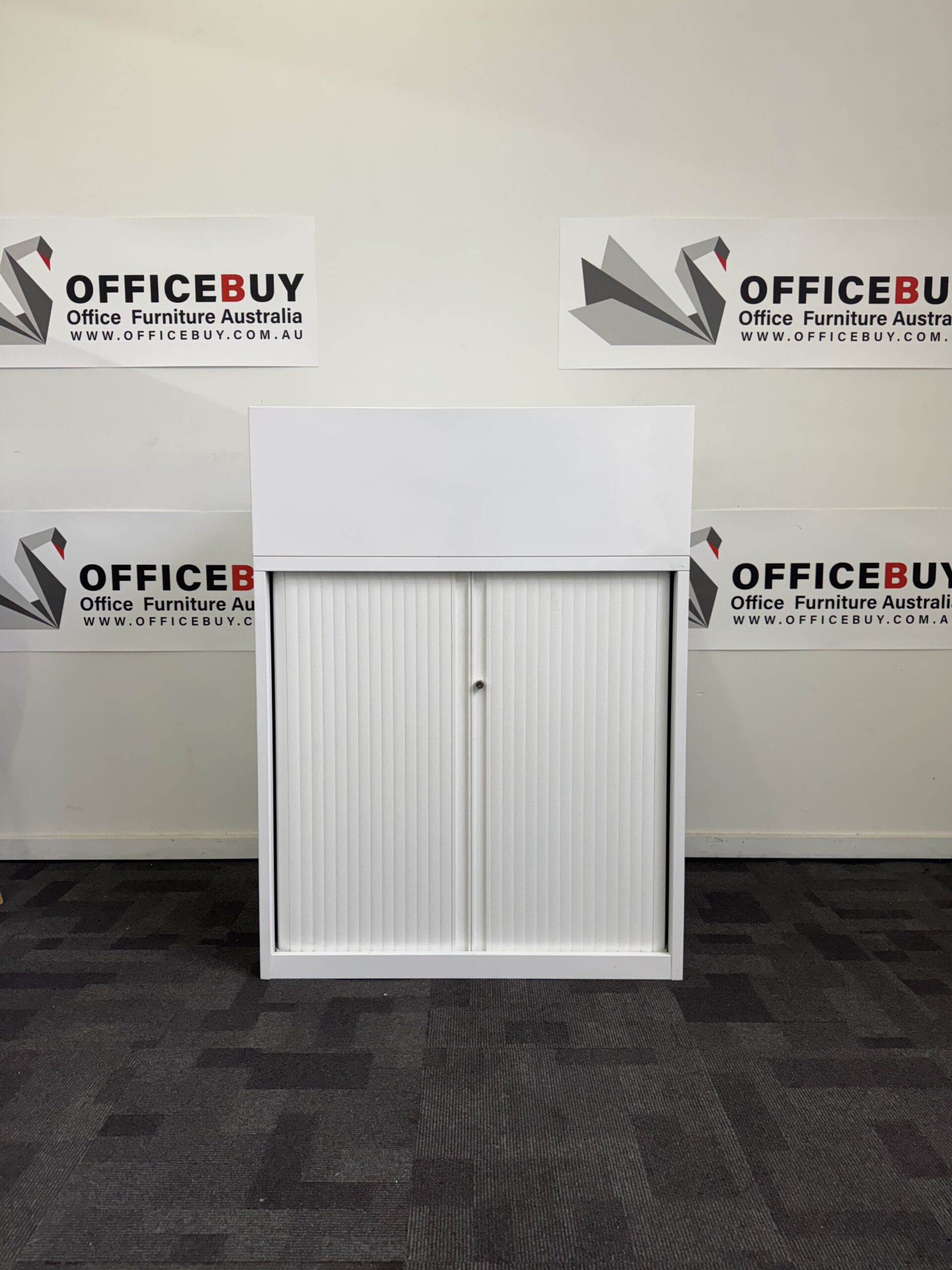 Sliding Door Tambour Cabinet with Planter Box-1200mm high x 900mm wide ...